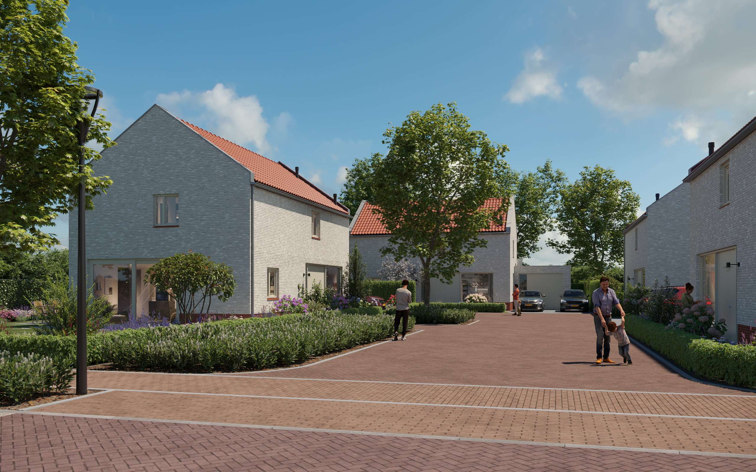 Nieuwbouw in Alphen (NB) - Lange Bedde, vrijstaande woningen