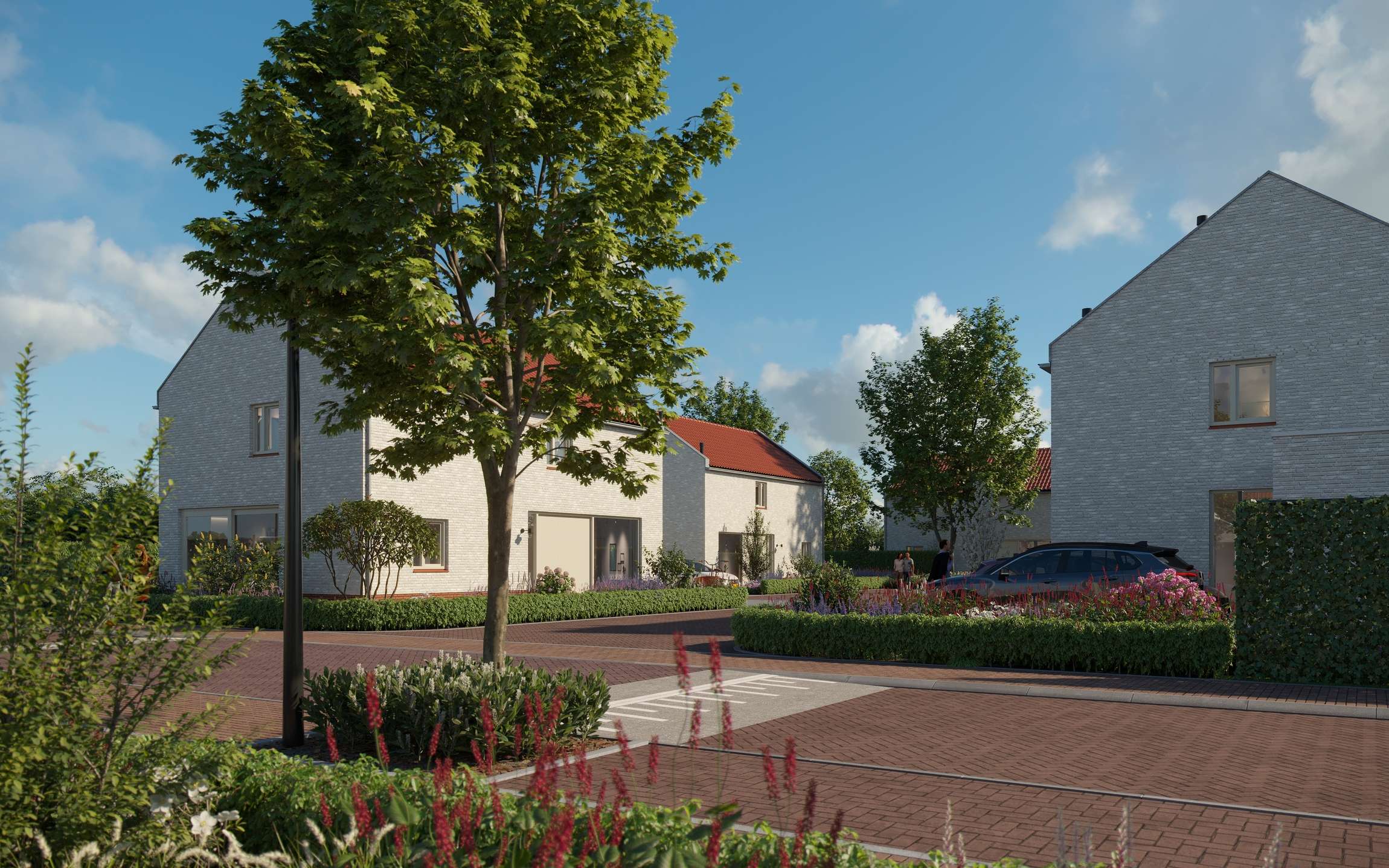 Nieuwbouw in Alphen (NB) - Lange Bedde, vrijstaande woningen